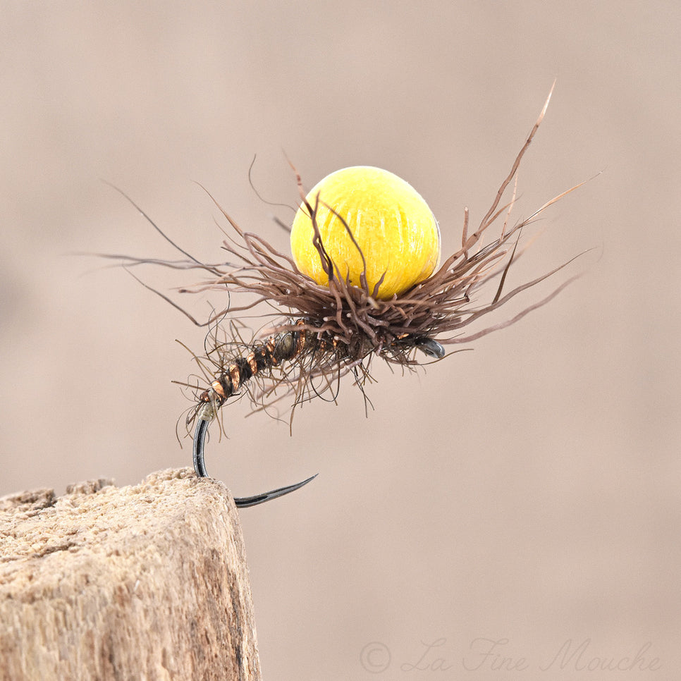 Mouche Sèche - SF klinkhammer High Vision Brown - Unsinkable – La Fine Mouche