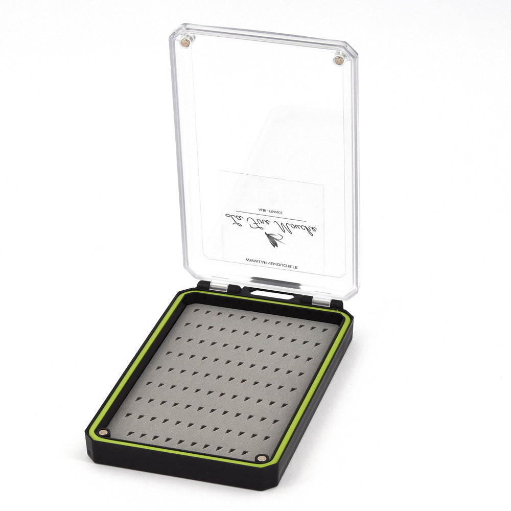 Waterproof Nymph Fly Box with Magnetic Closure – 110 Flies – La Fine Mouche