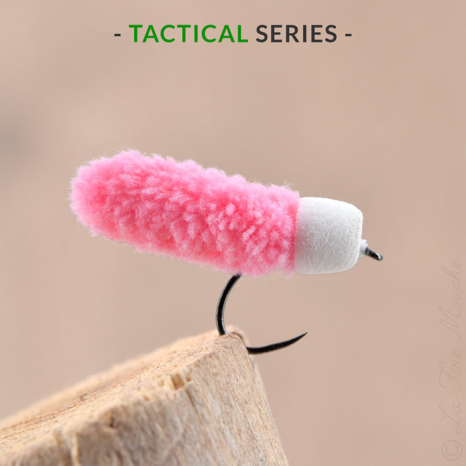 Mouche MOFO Rose / Blanc - Tactical Series - pour le Réservoir – La ...