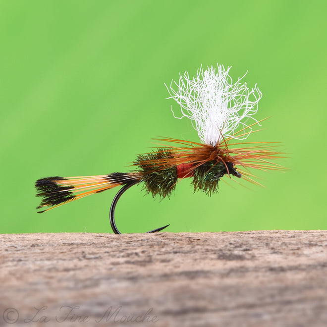 Mouche Sèche - Royal Coachman Parachute - La Fine Mouche