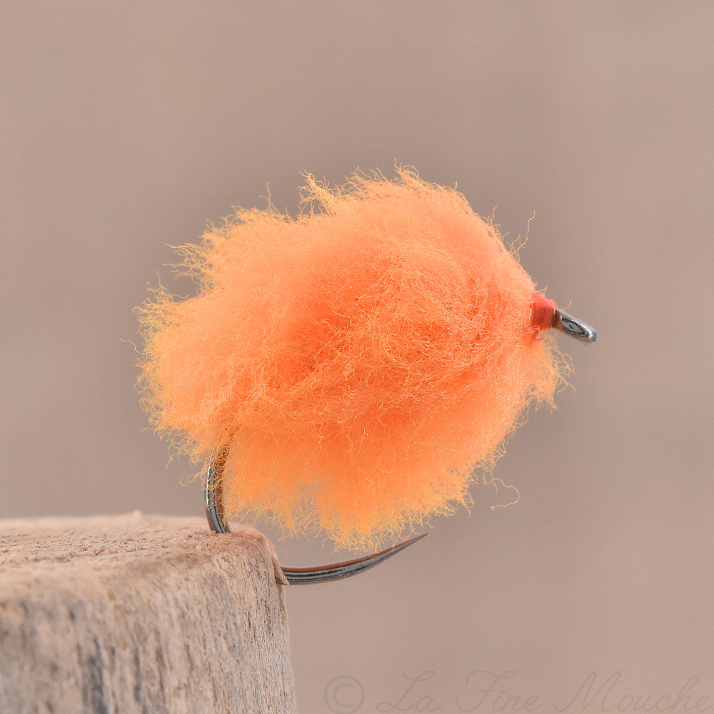 Oeuf Eggstasy Orange Fluo - Mouche pour le réservoir – La Fine Mouche