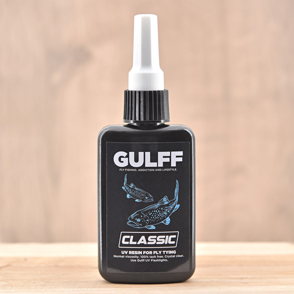 Résine UV Gulff "CLASSIC" 50ML (XL) - Viscosité moyenne et transparent ...