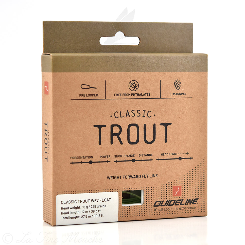 Guideline Classic Trout WF Floating Fly Line - River & Lake – La Fine ...