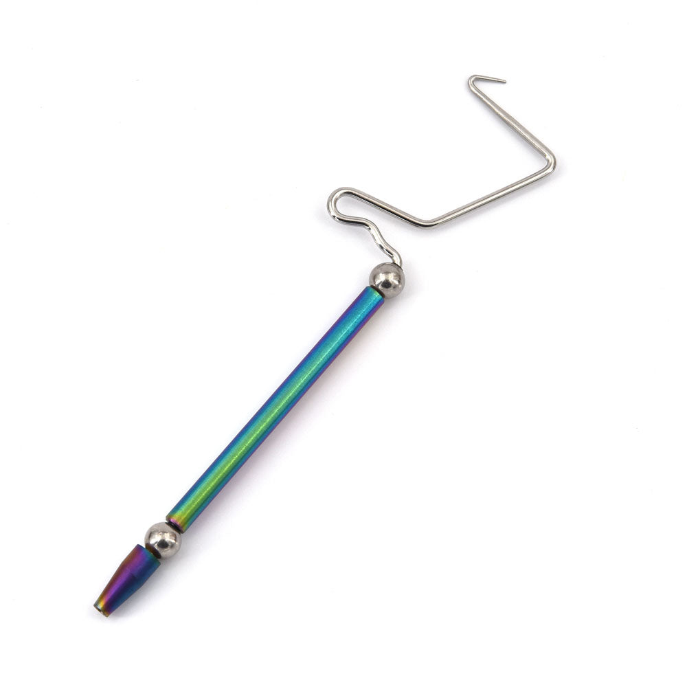 Mini Whip Finisher 10cm Arc-en-ciel - Manche Rotatif – La Fine Mouche